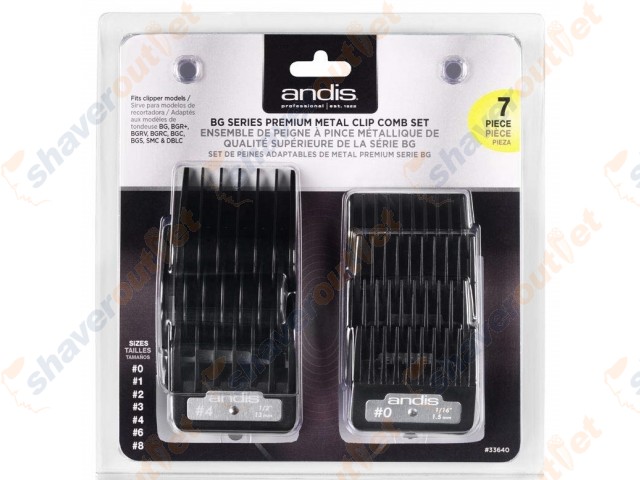 ShaverOutlet.com - ShaverOutlet.com - Andis BG Series Premium 7 Piece ...