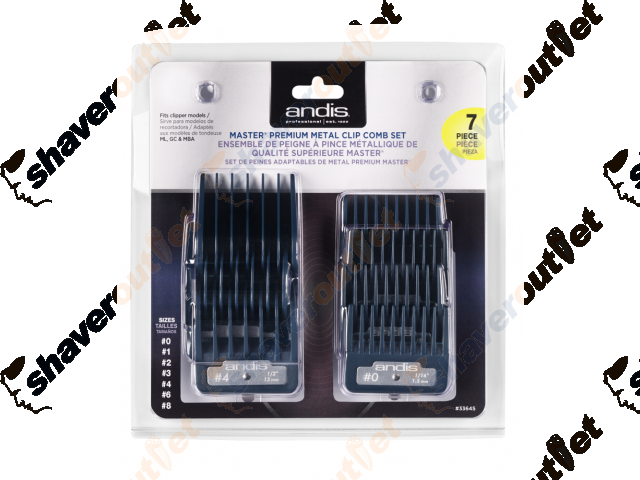 ShaverOutlet.com - ShaverOutlet.com - Andis Master® Premium Metal Clip ...