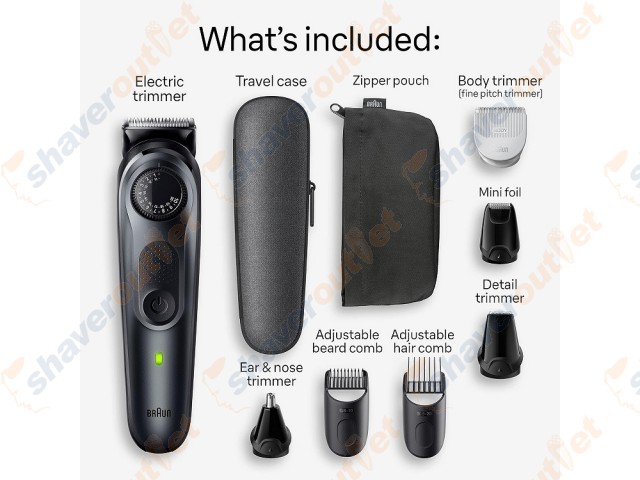 ShaverOutlet.com - ShaverOutlet.com - Braun AIO5470, 8 in 1 ...