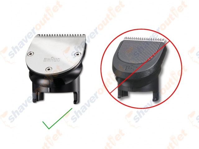 ShaverOutlet.com - ShaverOutlet.com - Braun Replacement 2mm Fix Comb ...
