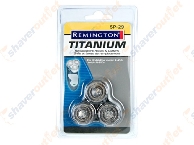 ShaverOutlet.com - ShaverOutlet.com - Remington SP-29 Titanium Rotary ...