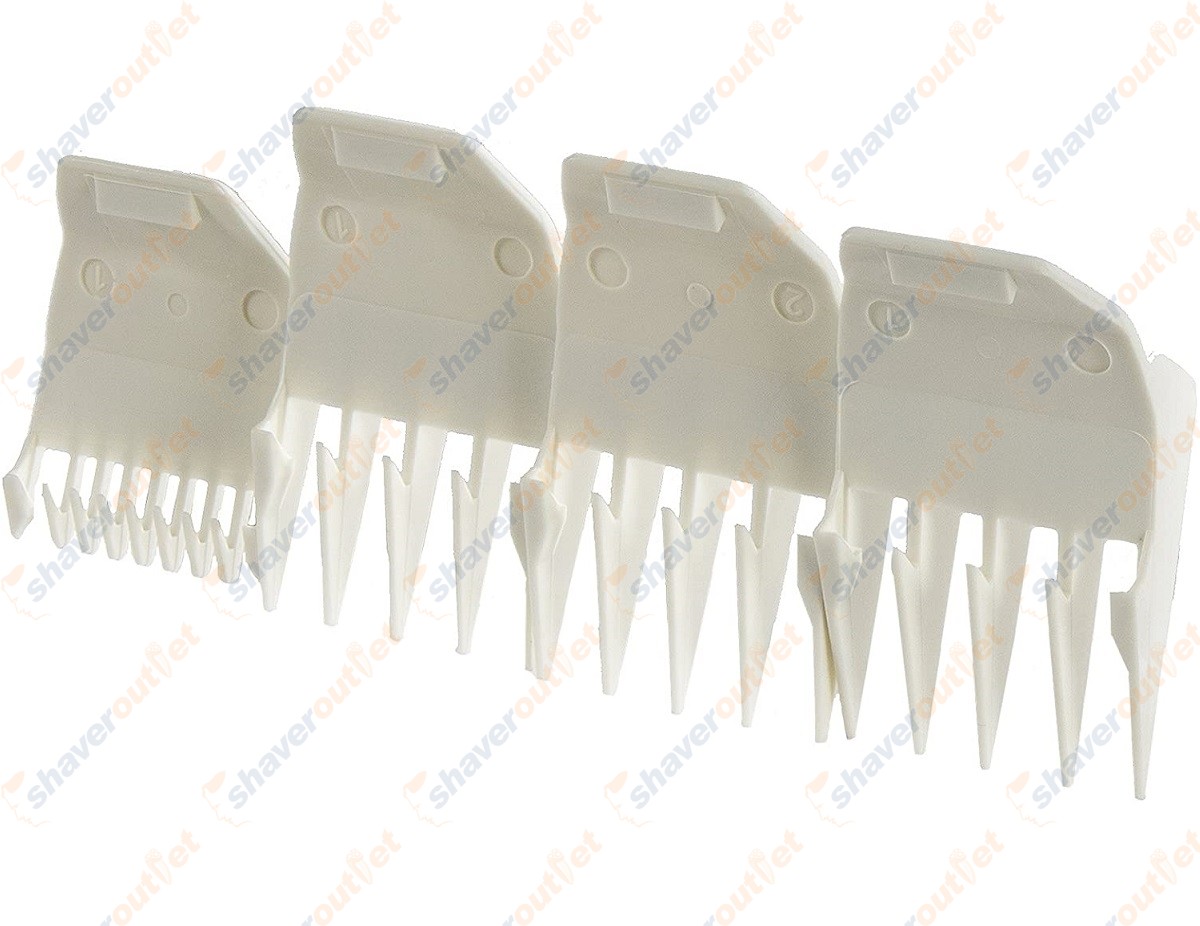 ShaverOutlet.com - ShaverOutlet.com - Wahl Peanut Guide Combs, Set of 4